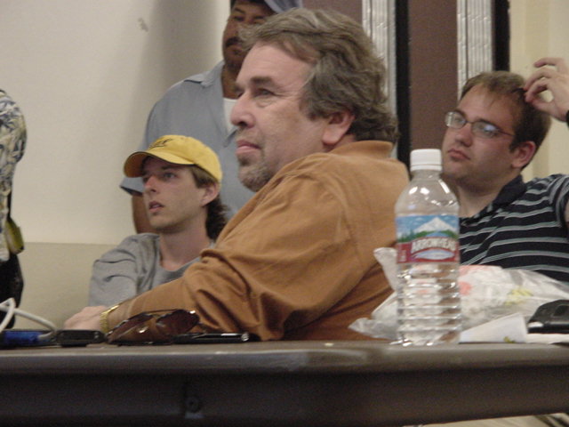 The peanut gallery (IM David Pruess, father Vladimir Naroditsky and IM ...